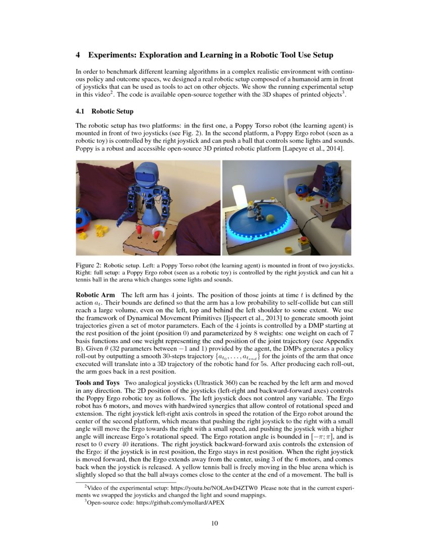 Intrinsically Motivated Goal Exploration Processes with Automatic ...