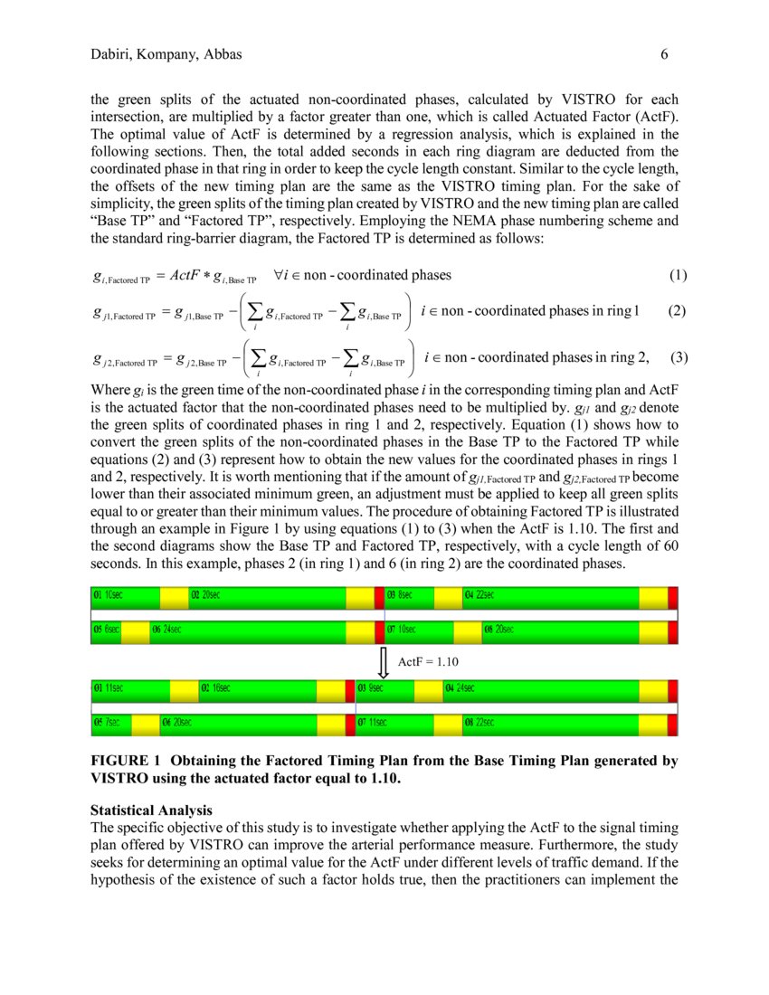 Introducing A Cost Effective Approach For Improving The Arterial Traffic Performance Operating