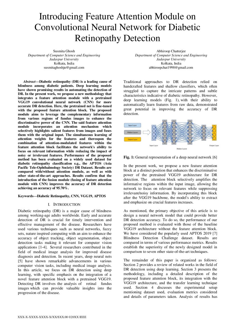 Introducing Feature Attention Module On Convolutional Neural Network 4172