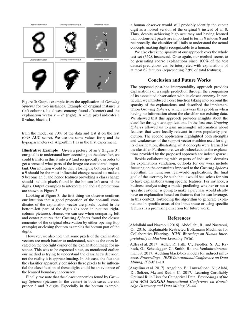 Inverse Classification for Comparison-based Interpretability in Machine ...