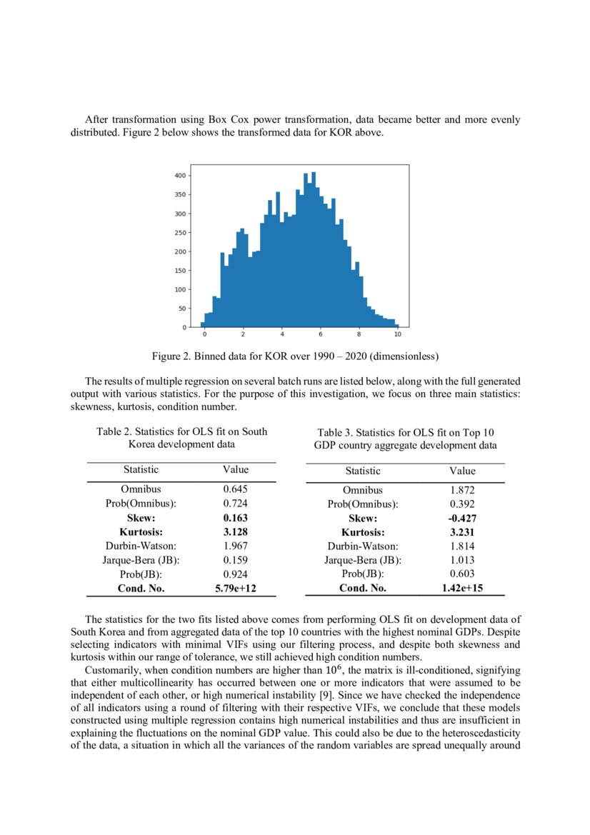 Investigation of robustness and numerical stability of multiple regression and PCA in modeling ...
