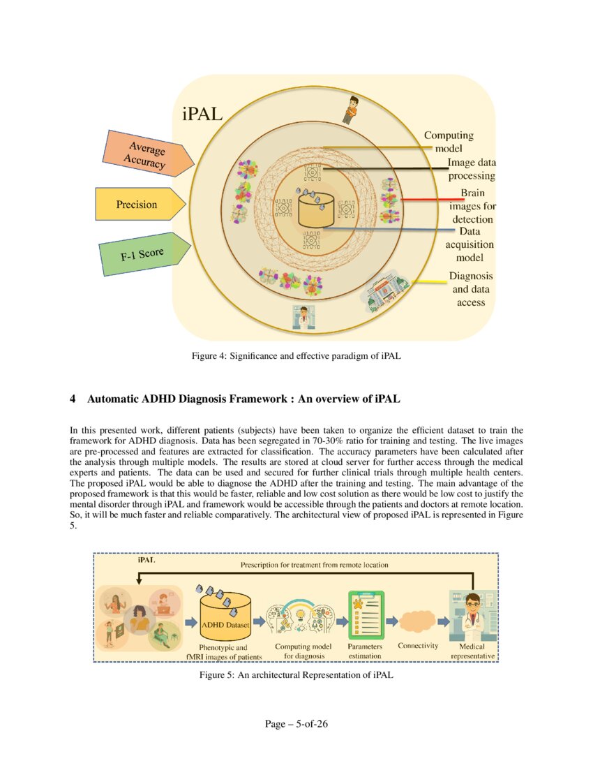 iPAL: A Machine Learning Based Smart Healthcare Framework For Automatic Diagnosis Of Attention ...