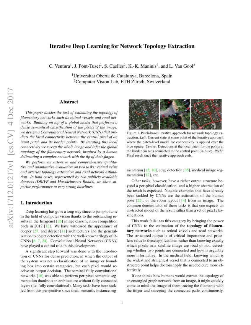 Iterative Deep Learning For Network Topology Extraction Deepai