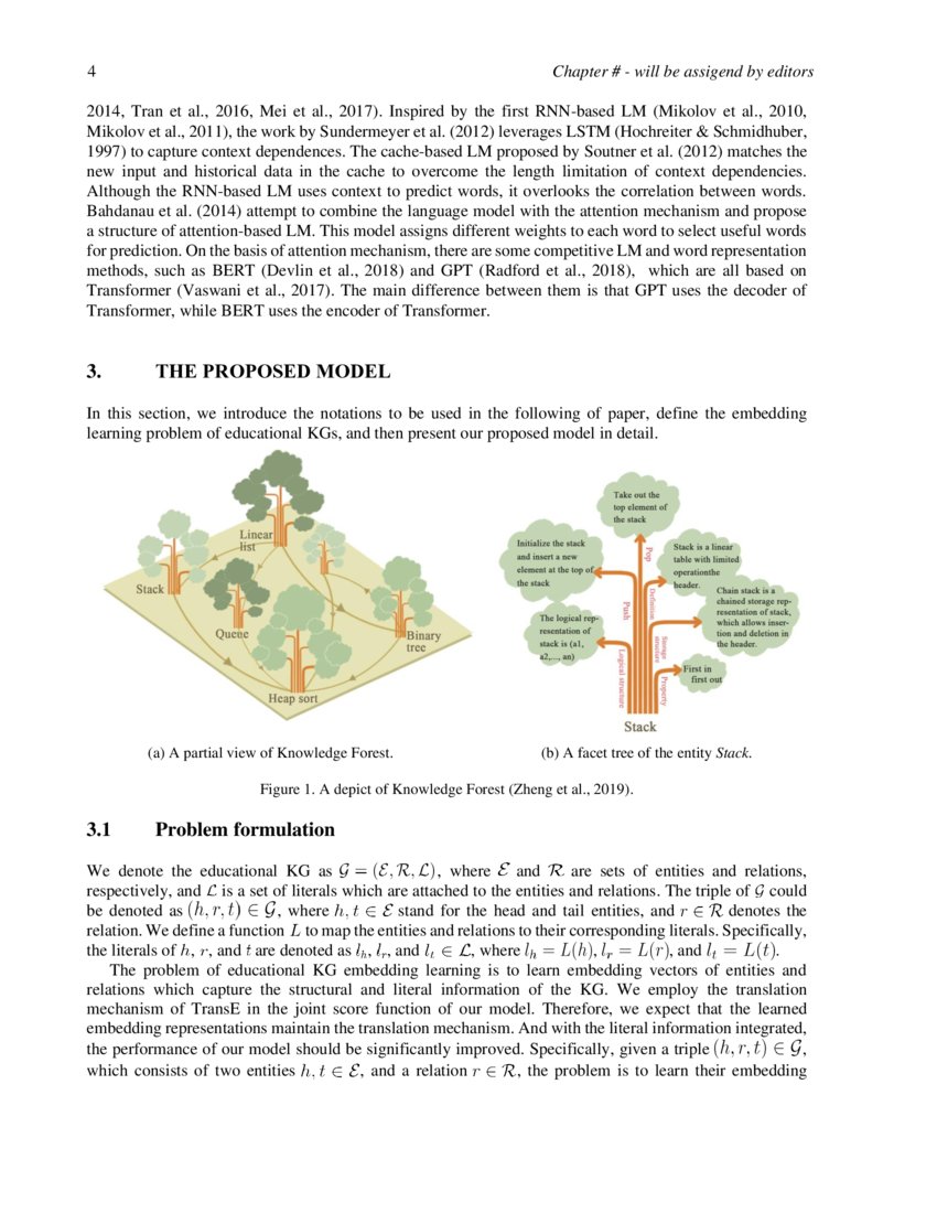 Joint Embedding Learning of Educational Knowledge Graphs | DeepAI