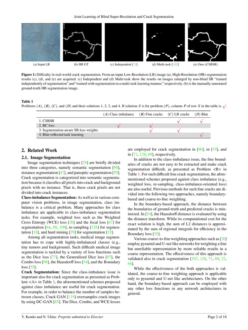Joint Learning of Blind Super-Resolution and Crack Segmentation for Realistic Degraded Images ...