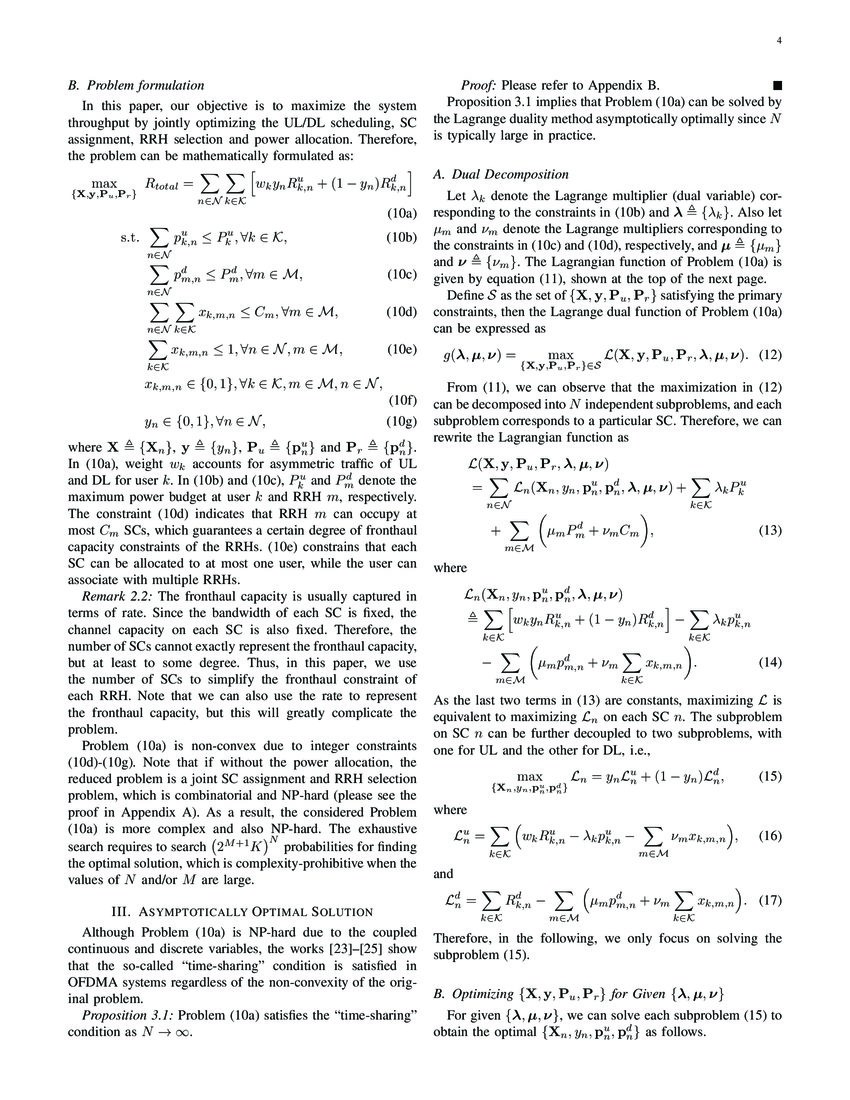 Joint Uplink and Downlink Transmissions in User-Centric OFDMA Cloud-RAN | DeepAI