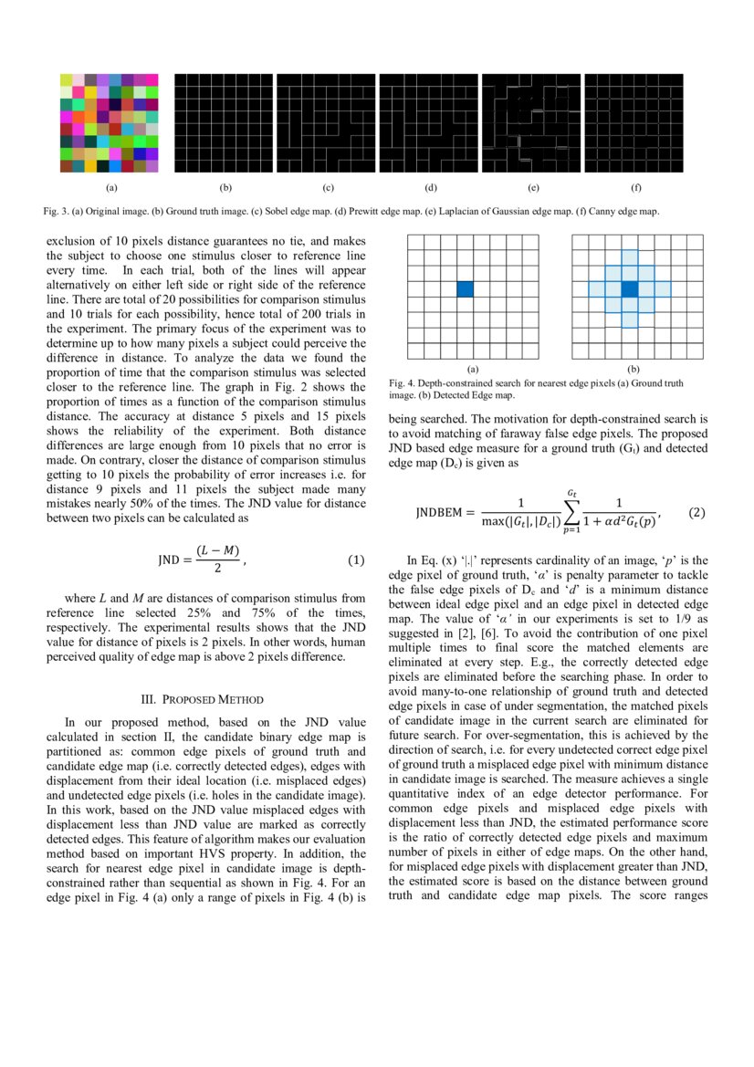 Just-Noticeable-Difference Based Edge Map Quality Measure | DeepAI
