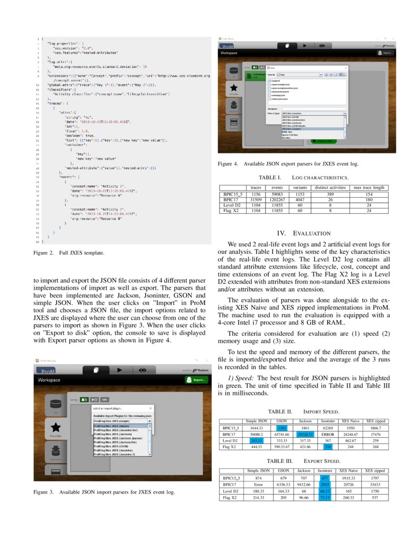 JXES: JSON Support for the XES Event Log Standard | DeepAI