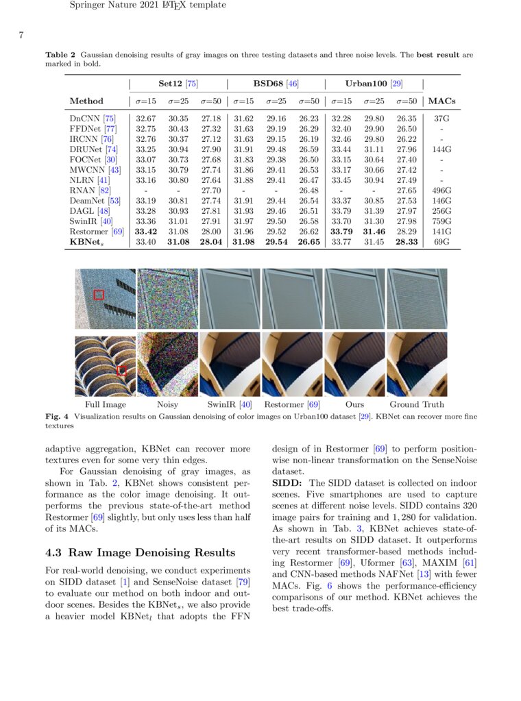 KBNet: Kernel Basis Network for Image Restoration | DeepAI