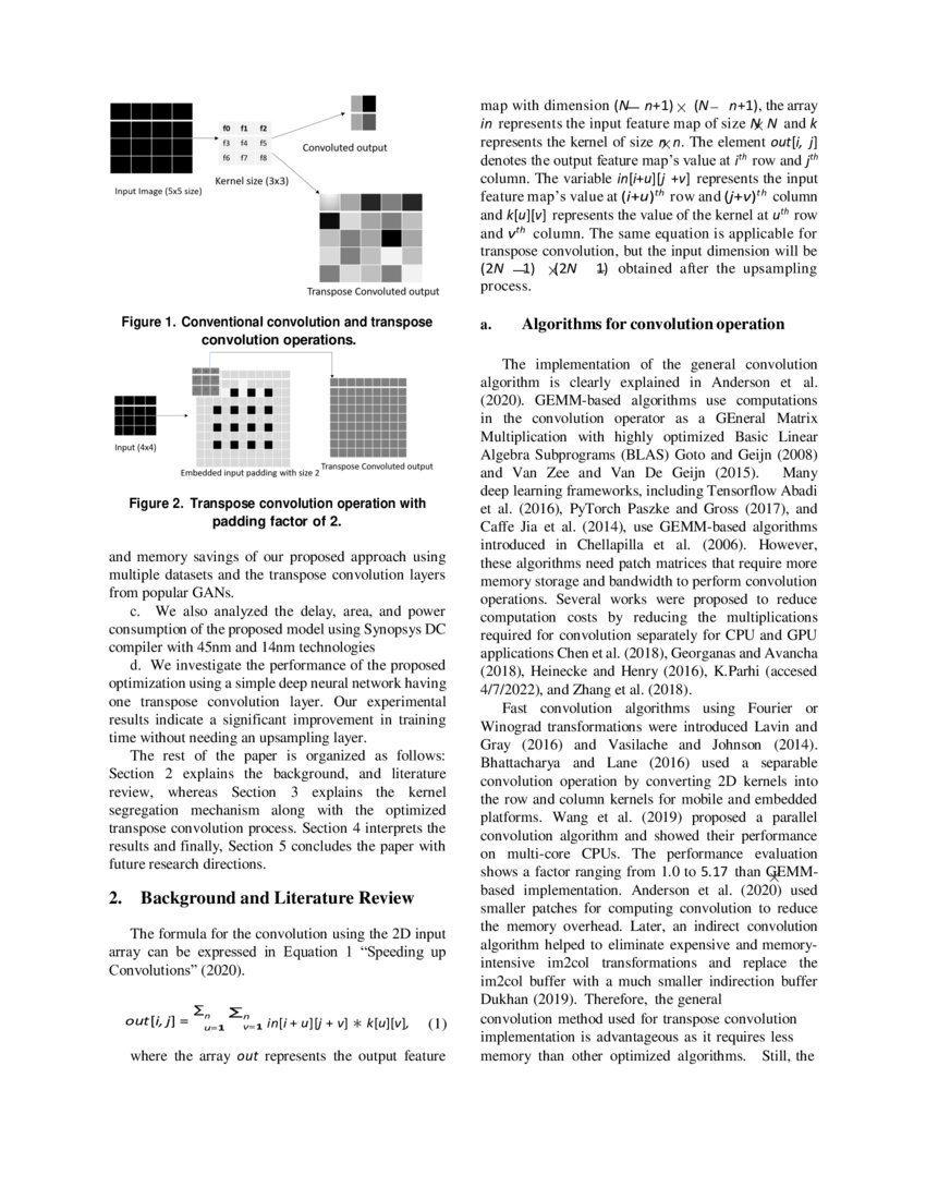 Kernel-Segregated Transpose Convolution Operation | DeepAI