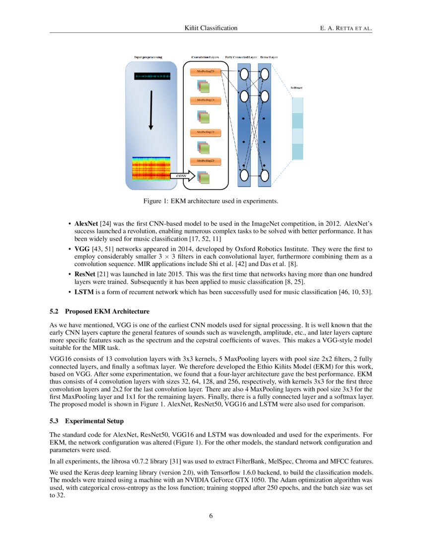 Kinit Classification in Ethiopian Chants, Azmaris and Modern Music: A ...
