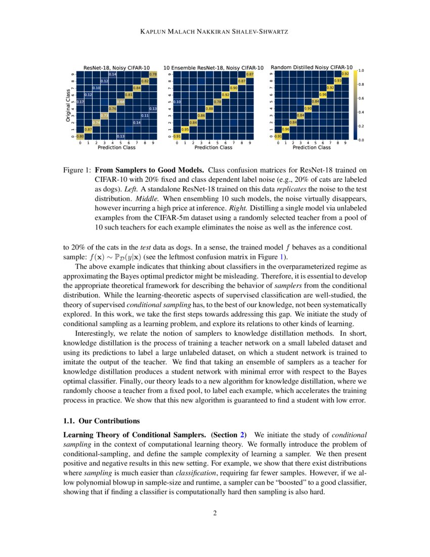 Knowledge Distillation: Bad Models Can Be Good Role Models | DeepAI