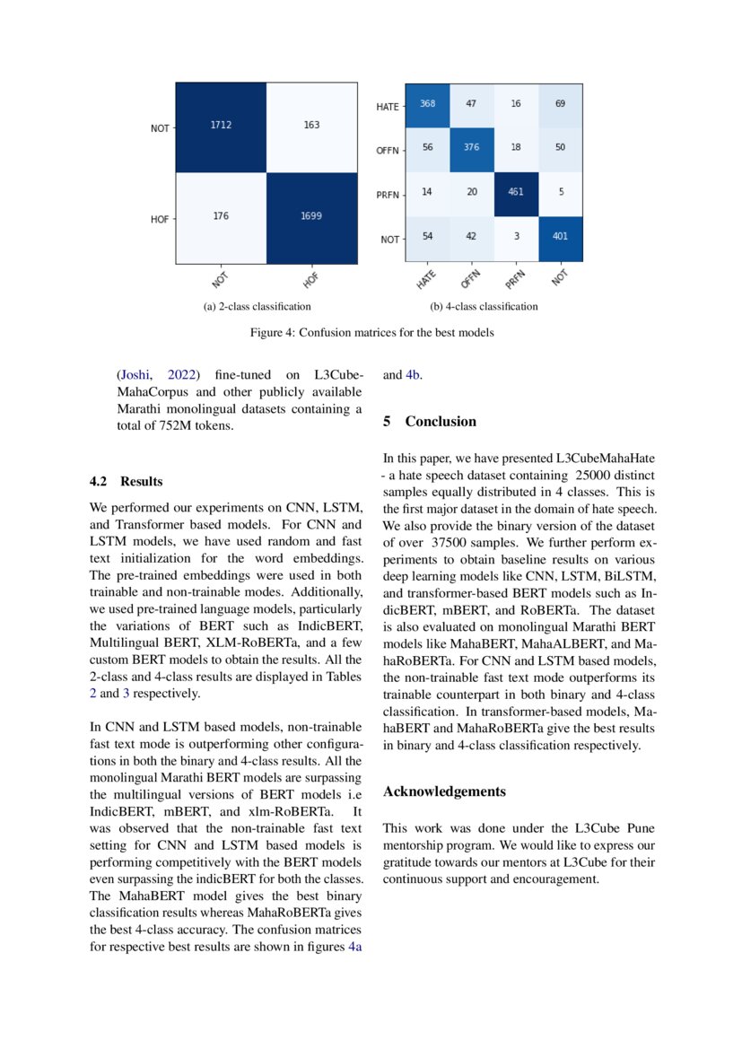 L3Cube-MahaHate: A Tweet-based Marathi Hate Speech Detection Dataset and BERT models | DeepAI