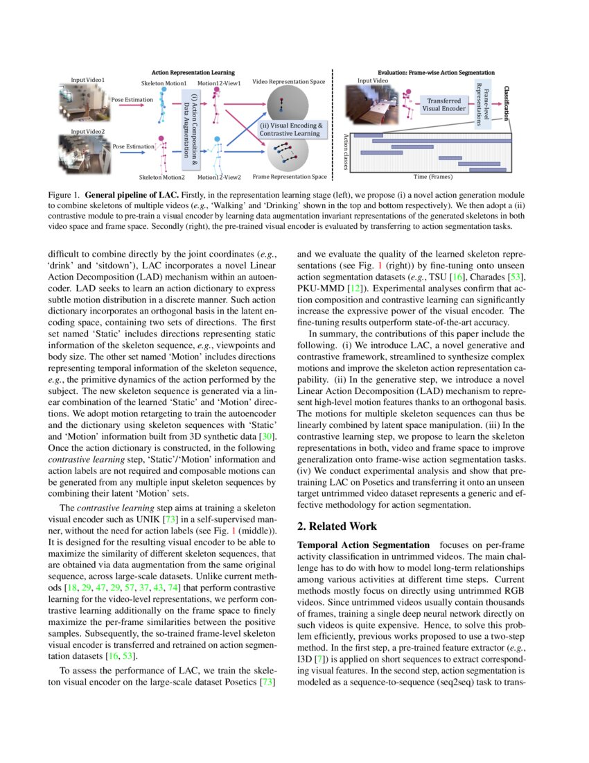 LAC: Latent Action Composition for Skeleton-based Action Segmentation | DeepAI