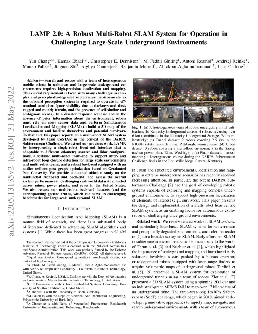 LAMP 2.0: A Robust Multi-Robot SLAM System for Operation in Challenging Large-Scale Underground ...