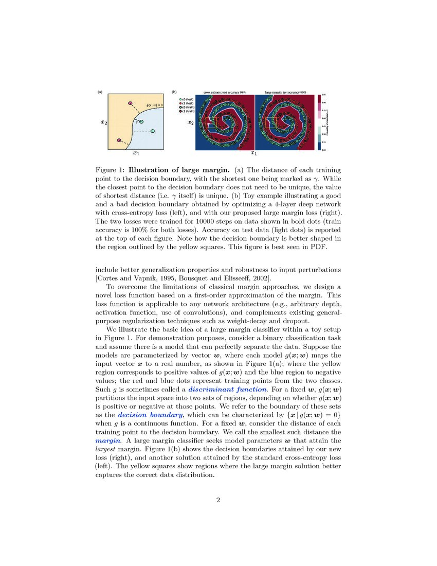 Large Margin Deep Networks for Classification | DeepAI
