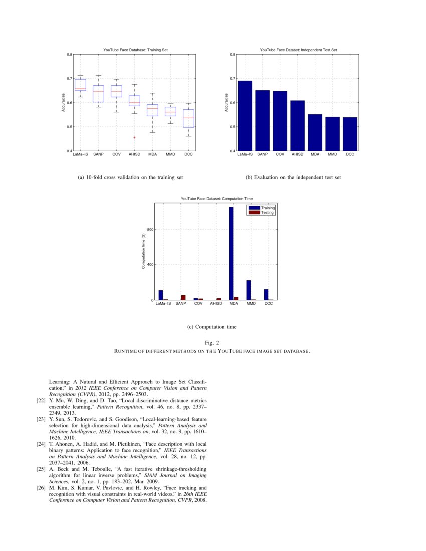 Large Margin Image Set Representation and Classification | DeepAI