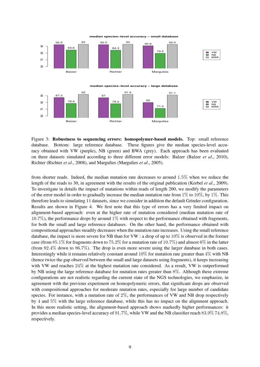 Large-scale Machine Learning for Metagenomics Sequence Classification | DeepAI