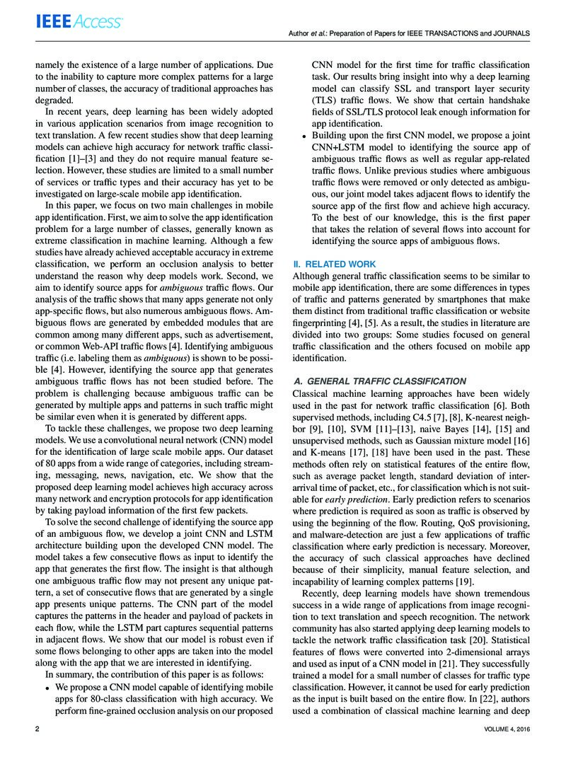 Large-scale Mobile App Identification Using Deep Learning | DeepAI