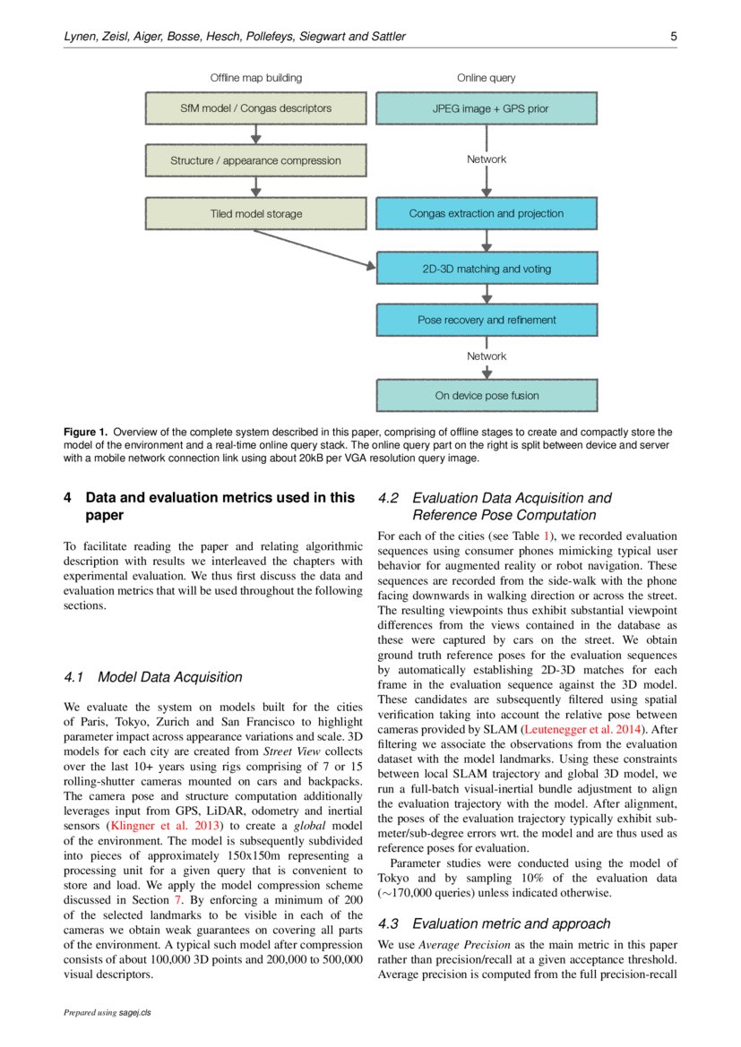 Large Scale Real Time Visual Inertial Localization Revisited Deepai