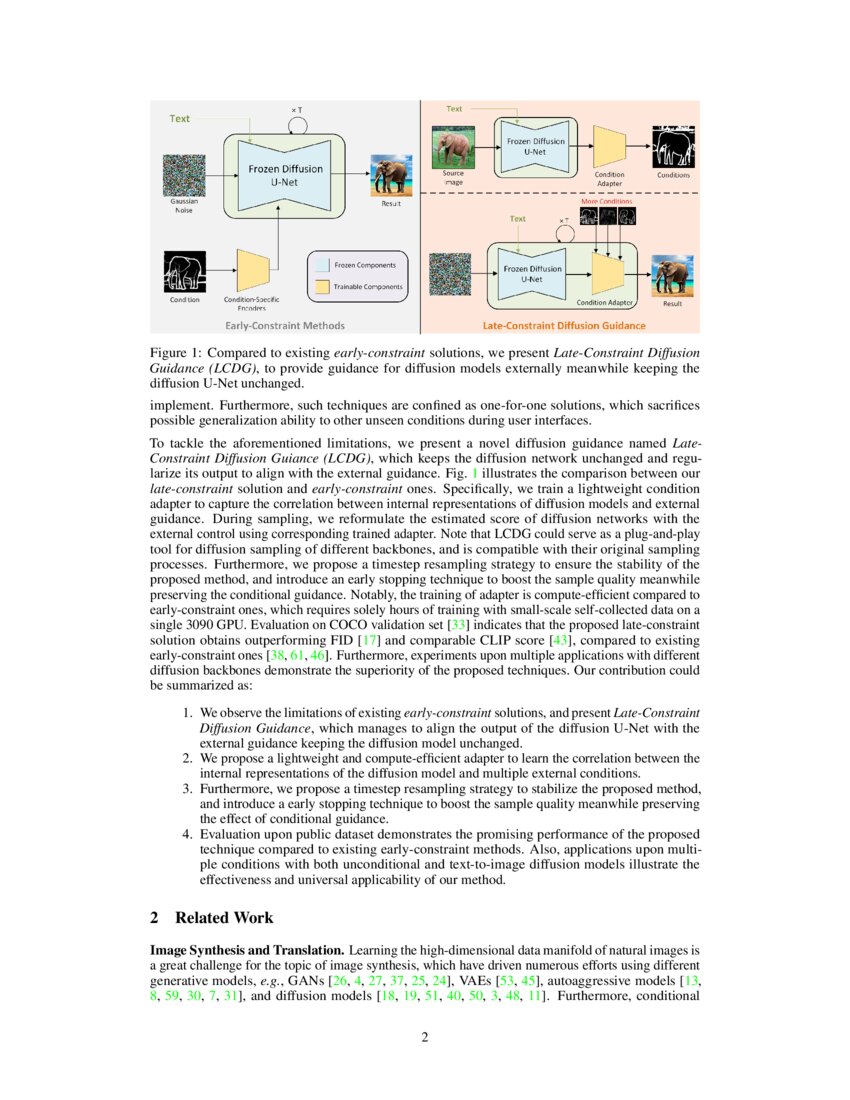 Late-Constraint Diffusion Guidance for Controllable Image Synthesis | DeepAI