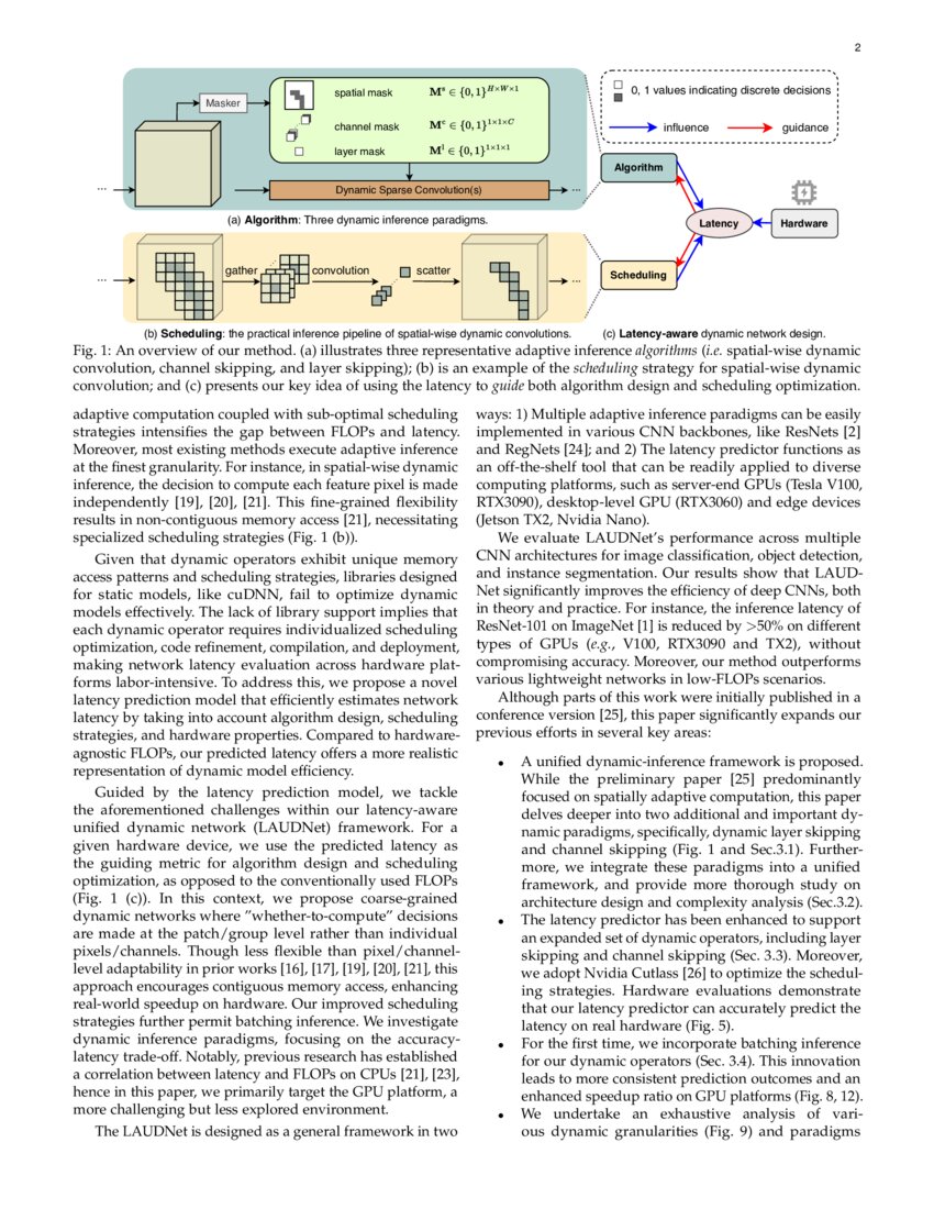 Latency Aware Unified Dynamic Networks For Efficient Image Recognition Deepai 