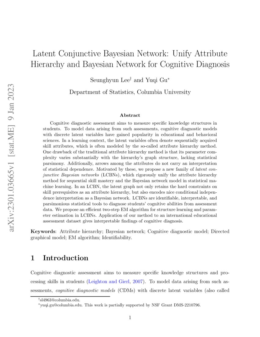 Latent Conjunctive Bayesian Network Unify Attribute Hierarchy And