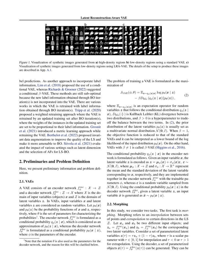 Latent Reconstruction Aware Variational Autoencoder Deepai