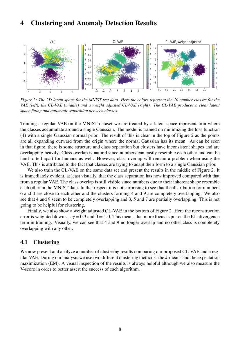 Latent Space Conditioning For Improved Classification And Anomaly Detection Deepai
