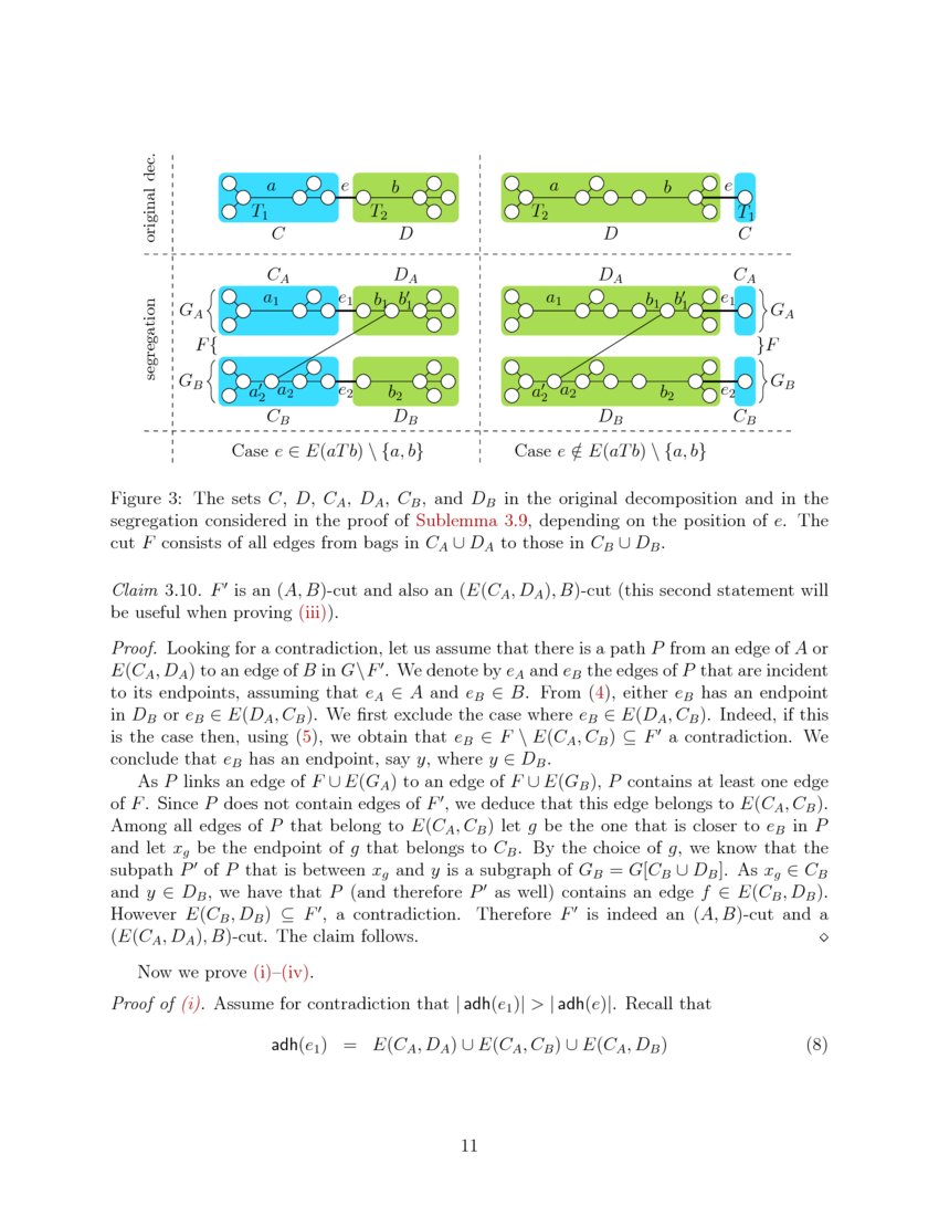 Lean tree-cut decompositions: obstructions and algorithms | DeepAI