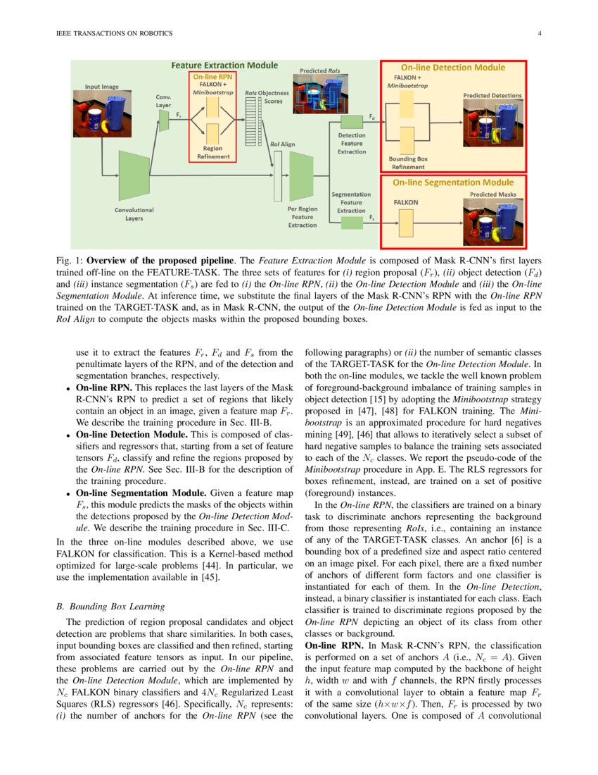 Learn Fast, Segment Well: Fast Object Segmentation Learning on the iCub Robot | DeepAI