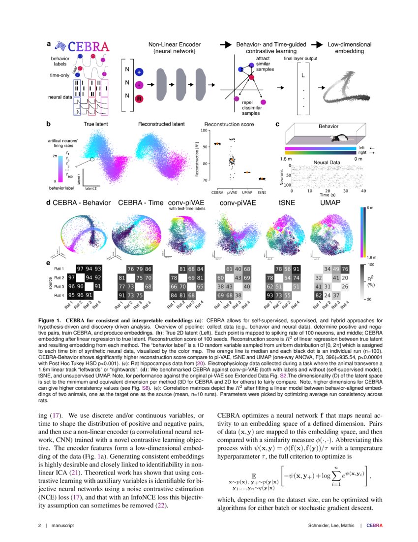 Learnable Latent Embeddings For Joint Behavioral And Neural Analysis