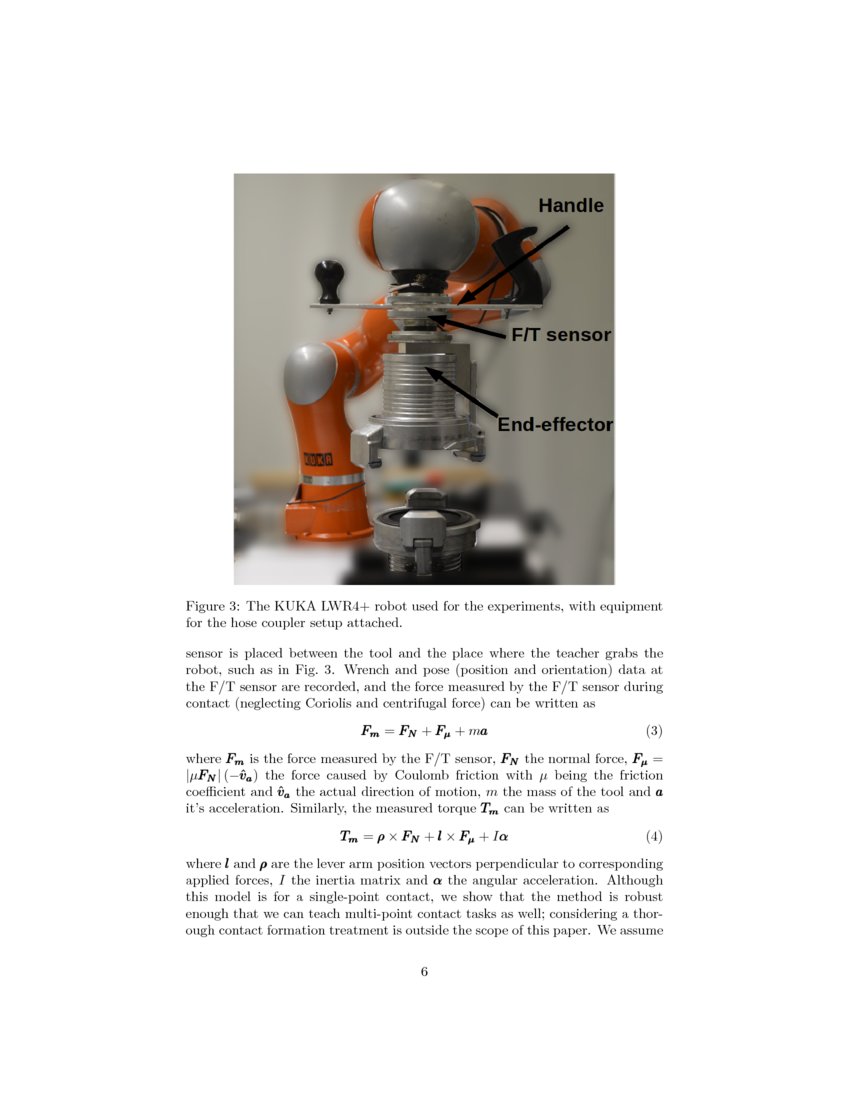 Learning 6-D compliant motion primitives from demonstration | DeepAI