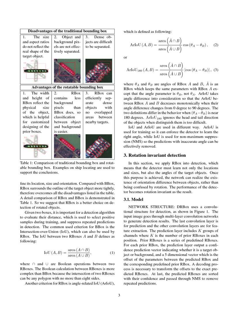 Learning a Rotation Invariant Detector with Rotatable Bounding Box | DeepAI
