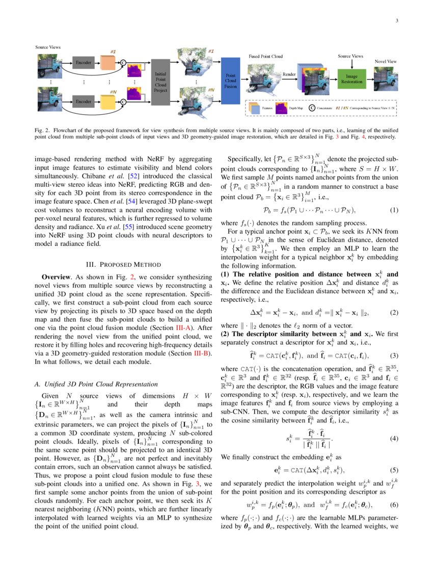 Learning A Unified 3D Point Cloud for View Synthesis | DeepAI