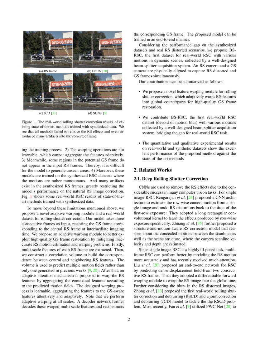 Learning Adaptive Warping for Real-World Rolling Shutter Correction ...