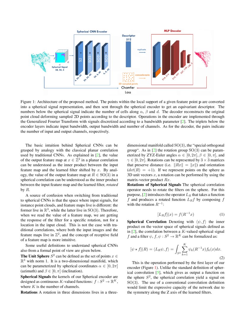 Learning an Effective Equivariant 3D Descriptor Without Supervision | DeepAI