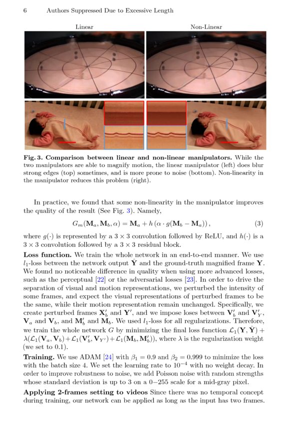 Learning-based Video Motion Magnification | DeepAI