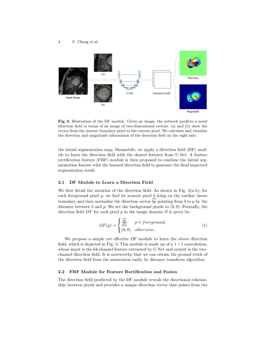 Learning Directional Feature Maps for Cardiac MRI Segmentation | DeepAI