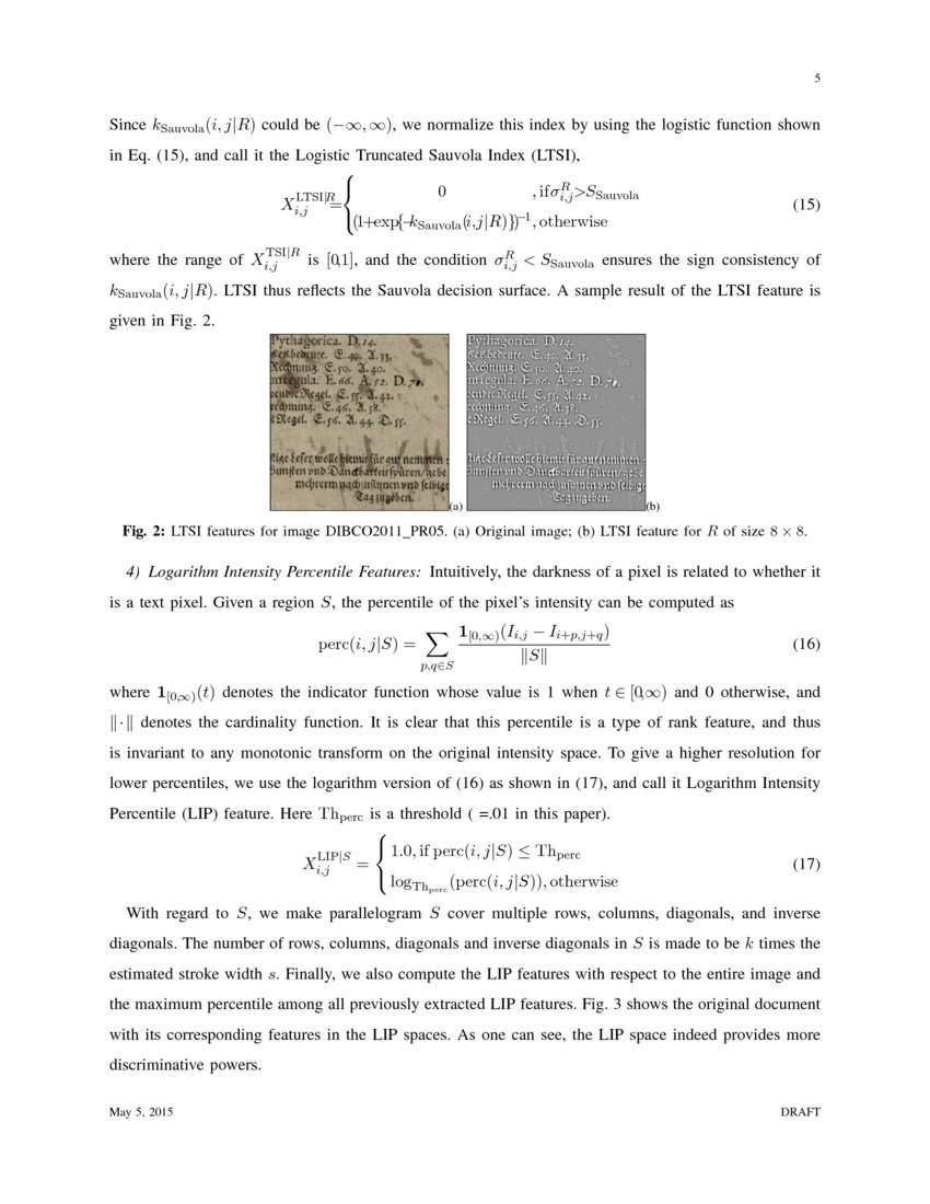 Learning Document Image Binarization From Data Deepai