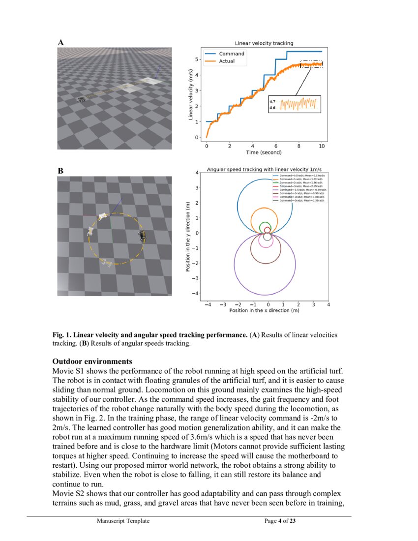 Learning fast and agile quadrupedal locomotion over complex terrain ...