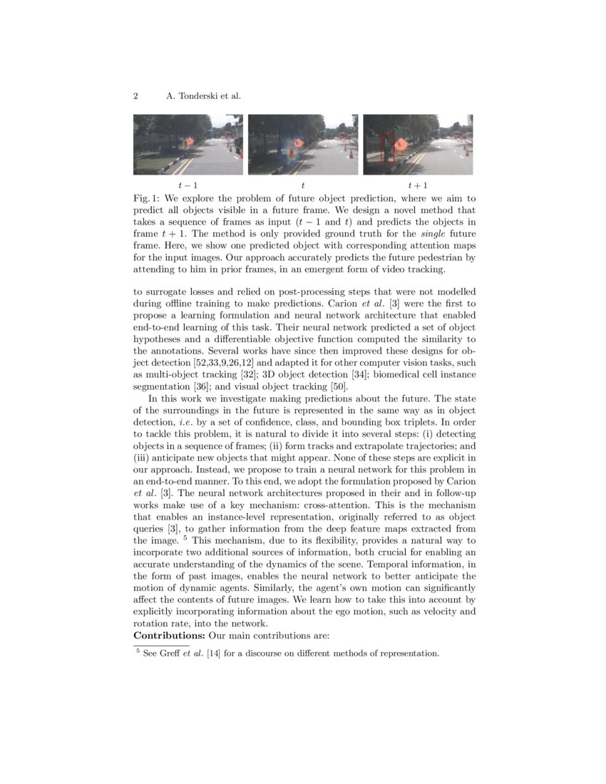 Learning Future Object Prediction With A Spatiotemporal Detection