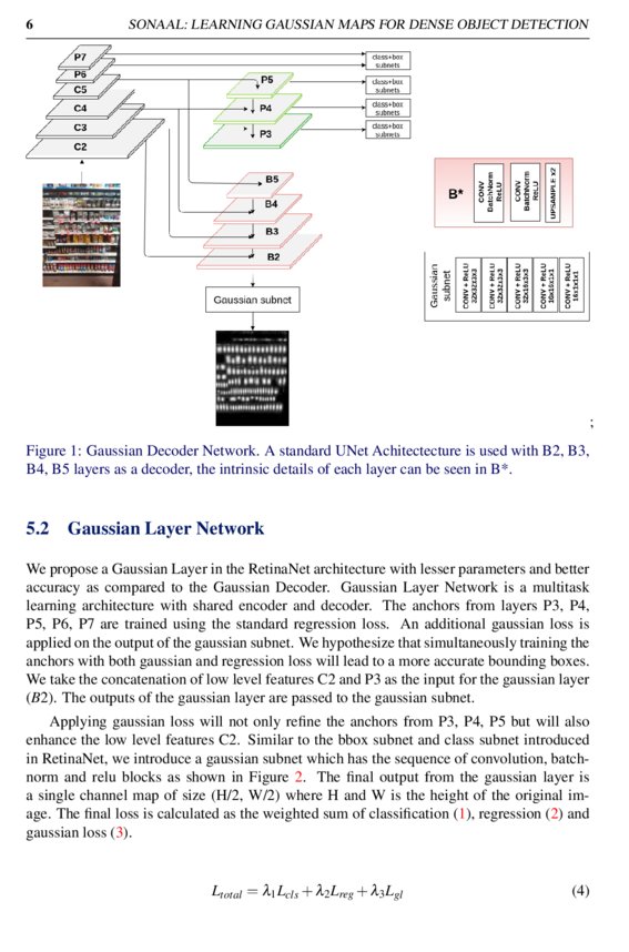 Learning Gaussian Maps for Dense Object Detection | DeepAI