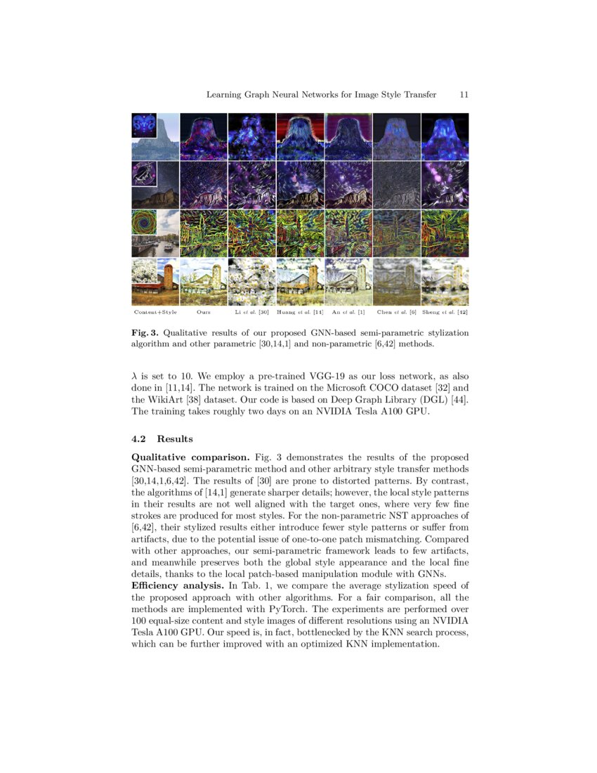 Learning Graph Neural Networks for Image Style Transfer | DeepAI Learning Graph Neural Networks for Image Style Transfer | DeepAI