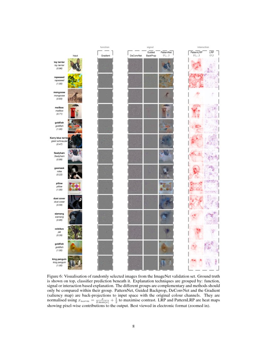 Learning How To Explain Neural Networks Patternnet And Patternattribution Deepai 6454