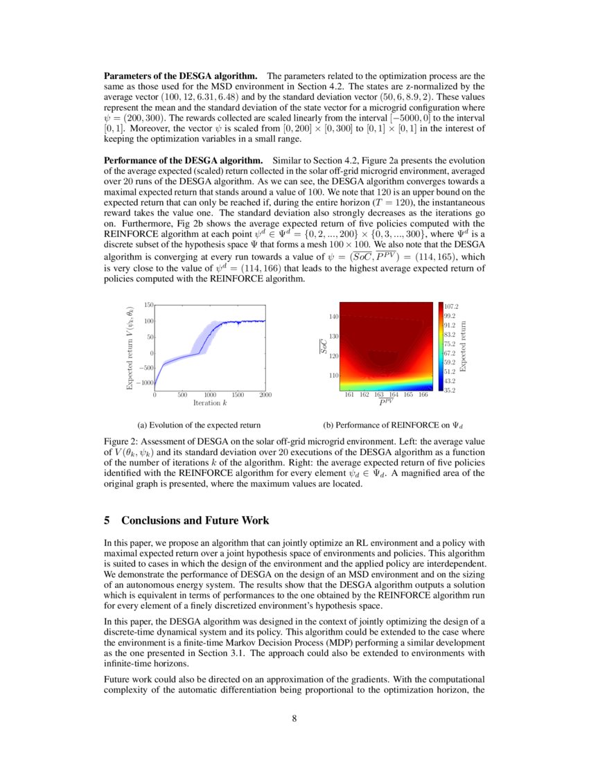 Learning optimal environments using projected stochastic gradient ascent | DeepAI
