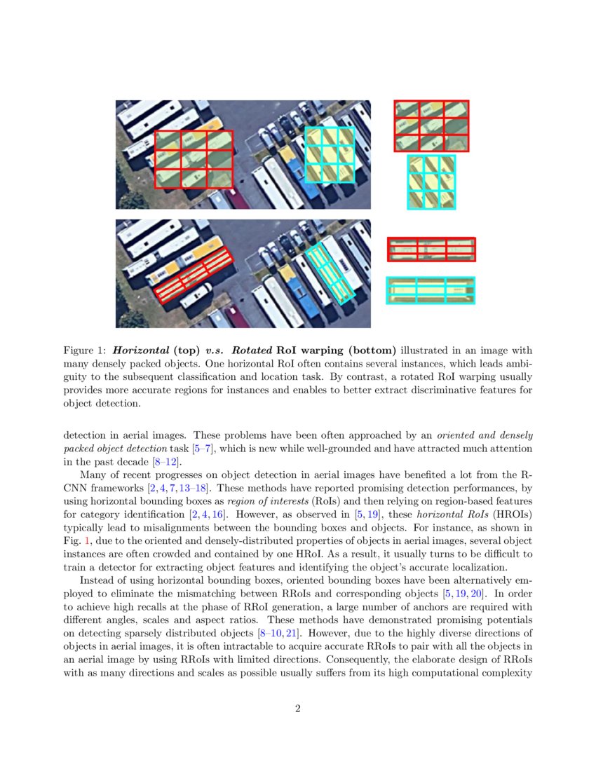 Learning Roi Transformer For Detecting Oriented Objects In Aerial Images Deepai 4817