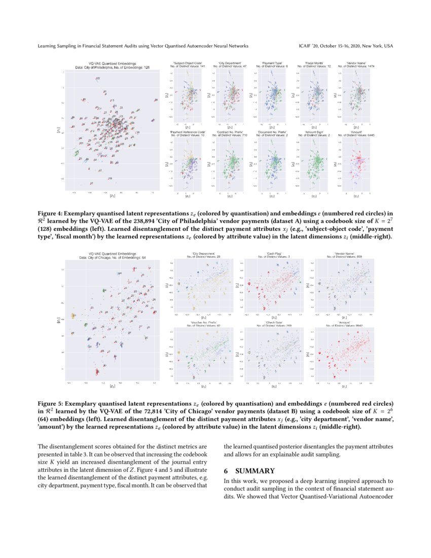 Learning Sampling in Financial Statement Audits using Vector Quantised Autoencoder Neural ...