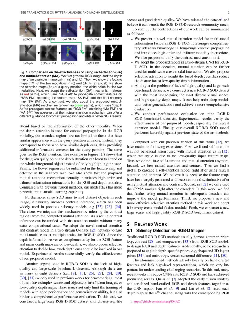 Learning Selective Mutual Attention And Contrast For Rgb D Saliency