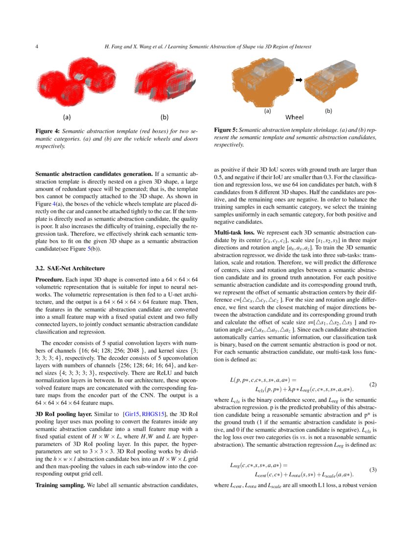Learning Semantic Abstraction Of Shape Via 3d Region Of Interest Deepai